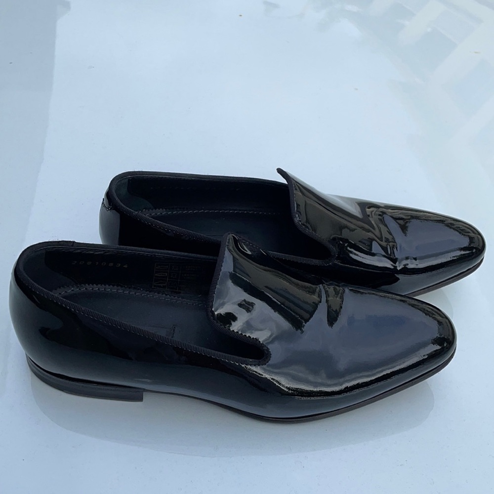 Boss Smoking Shoe- Patent Leather - Gem